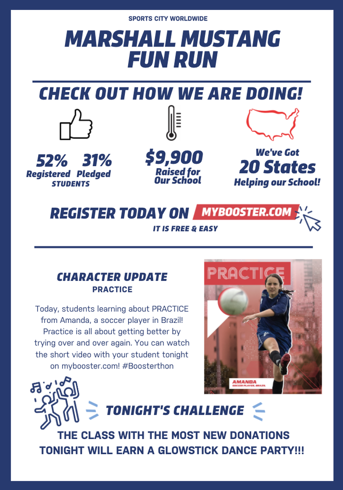 Fun Run Day #2 | Marshall Elementary